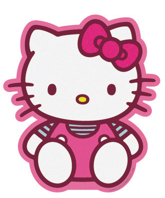 Autocolante Corpo Rosa Hello Kitty